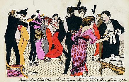L'arrivée du tango en France et à Paris, la Belle époque